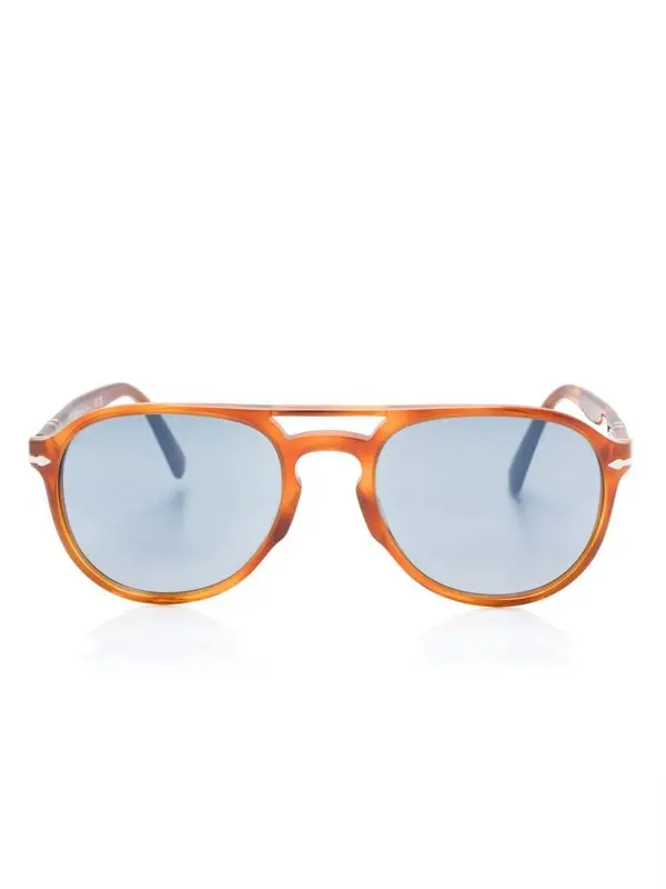 Persol Pilot-frame Sunglasses - Brown
