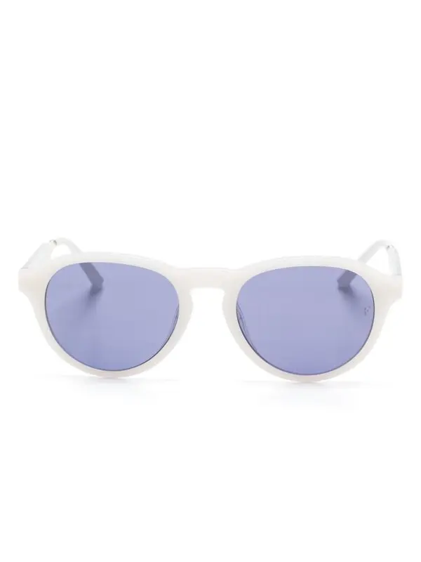 Oliver Spencer R-8 Sunglasses - White