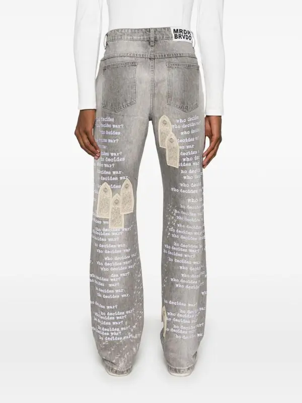 WHO DECIDES WAR BY EV BRAVADO Scripture Jeans
