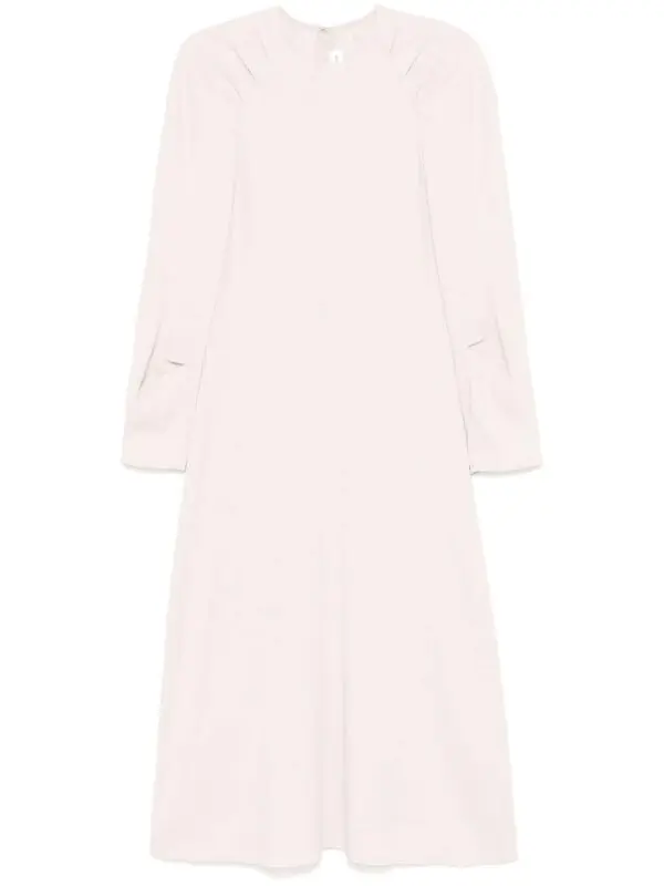 Victoria Beckham Crepe Midi Dress