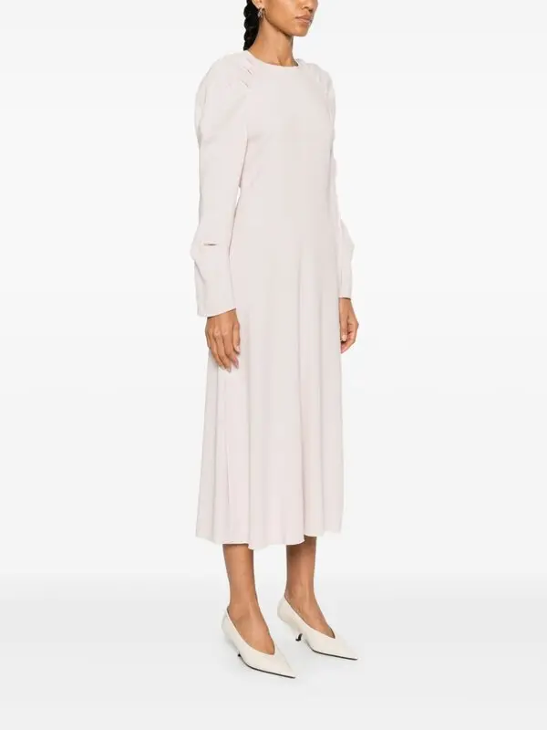 Victoria Beckham Crepe Midi Dress