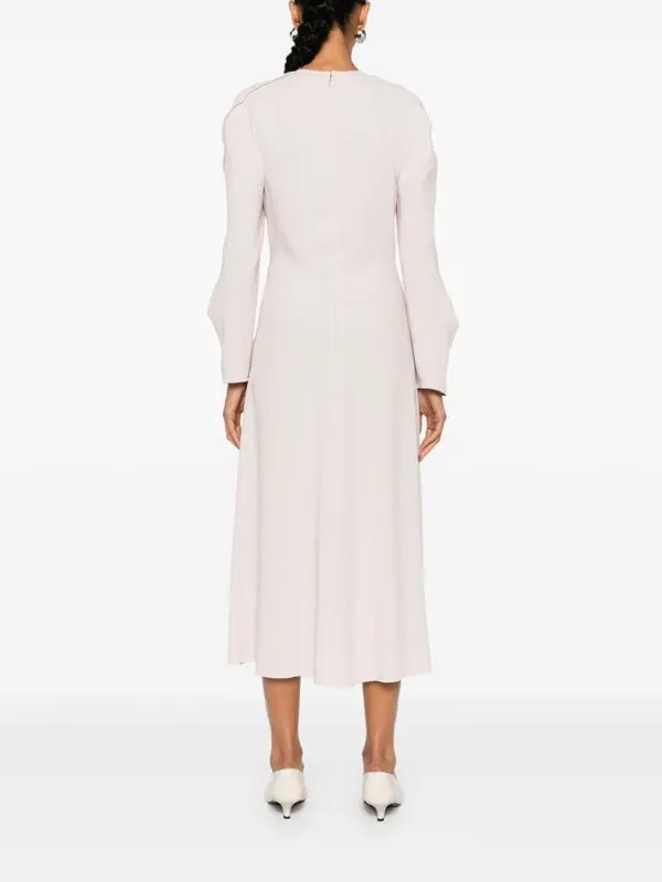 Victoria Beckham Crepe Midi Dress