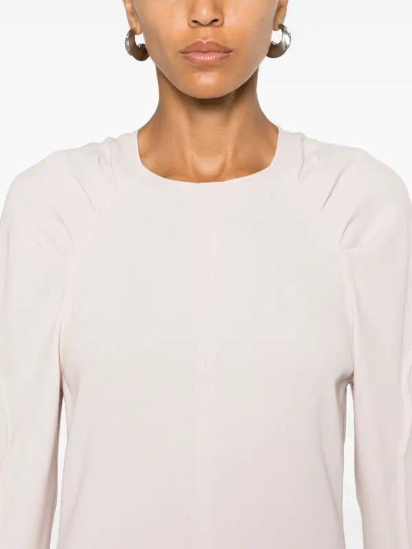 Victoria Beckham Crepe Midi Dress