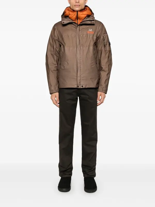 C.P. COMPANY Gore-tex Reversible G-type Jacket - Brown
