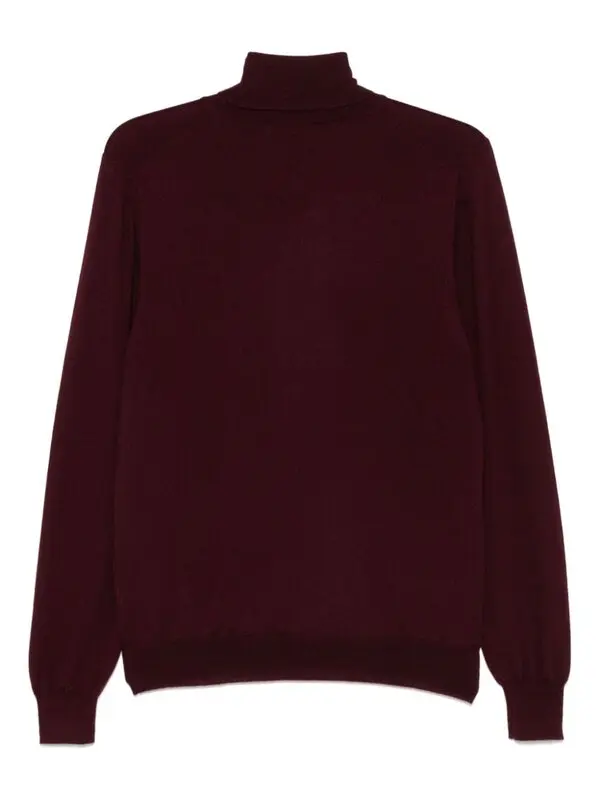 FILERIA Virgin Wool Roll Neck Sweater