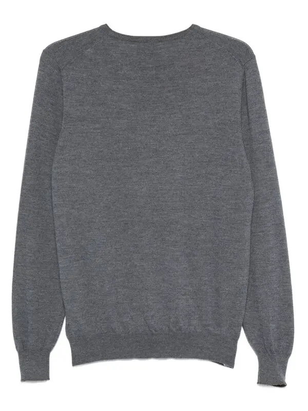D4.0 Virgin Wool Sweater - Grey