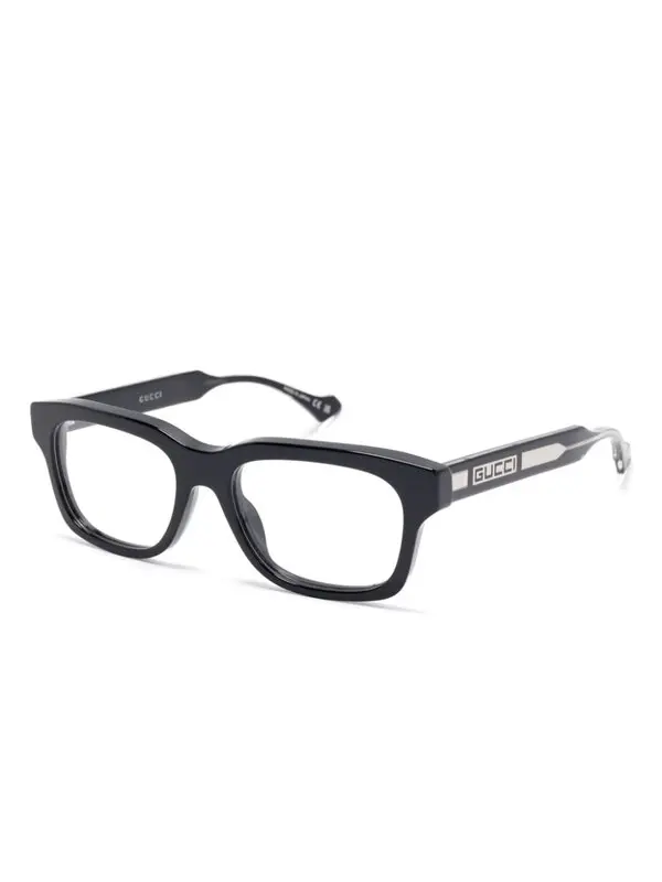Gucci Square-frame Glasses - Black