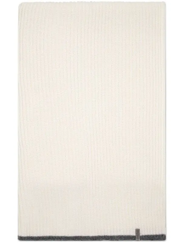 Brunello Cucinelli Cashmere Scarf - Neutrals