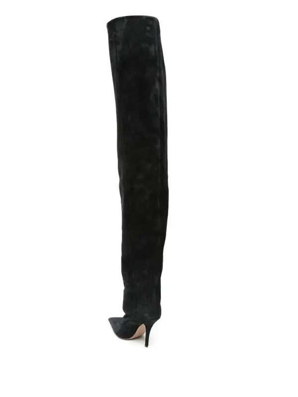 Paris Texas 110mm Suede Boots
