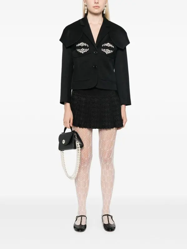 Simone Rocha Crystal-embellished Jacket