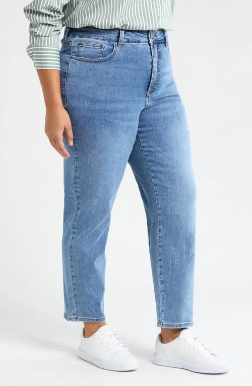 Universal Standard Dylan High Waist Jeans - Classic Washed Blue