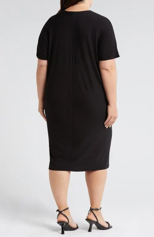 Universal Standard Teresa Jersey Shift Dress - Black