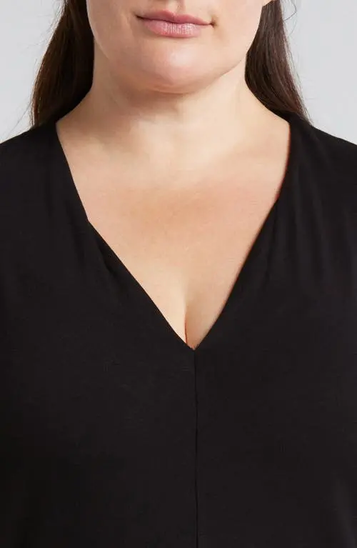 Universal Standard Teresa Jersey Shift Dress - Black