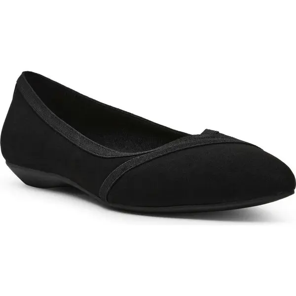 Anne Klein Oceanus Knit Ballet Flats