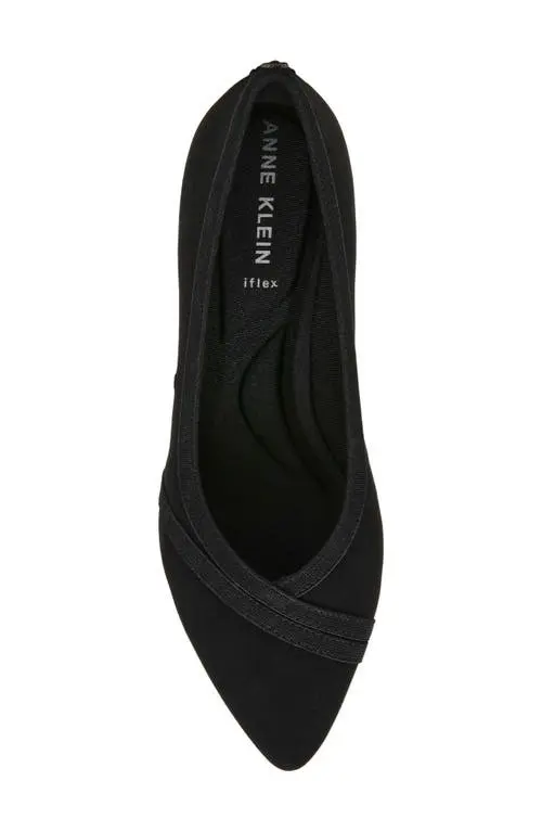 Anne Klein Oceanus Knit Ballet Flats