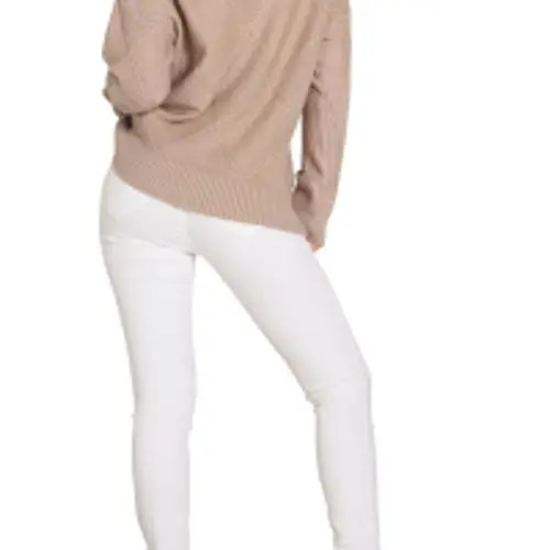 BELLE & BLOOM The Academy Turtleneck Jumper - Oat