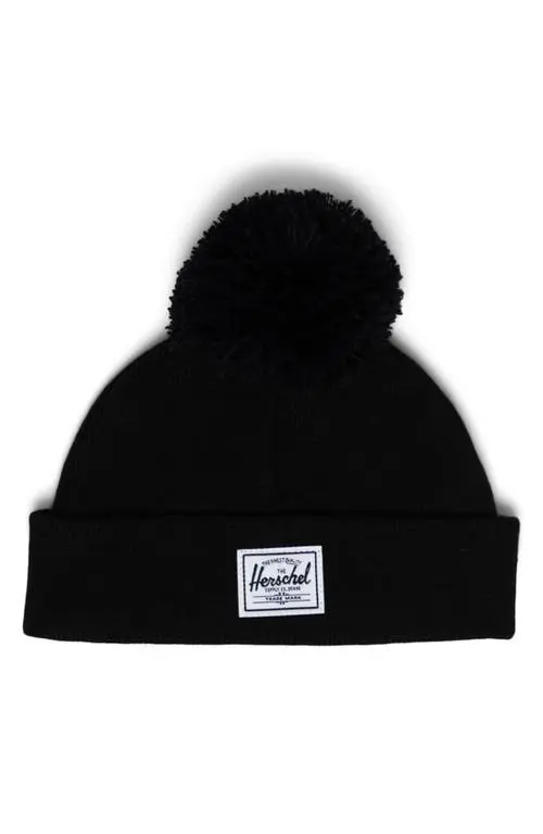 Herschel Supply Co. Baby Pom Beanie - Black