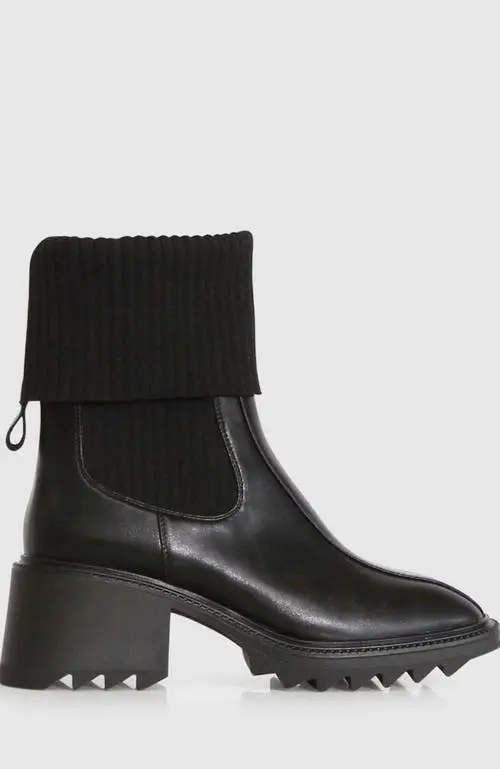 BELLE & BLOOM Knit Chelsea Boots