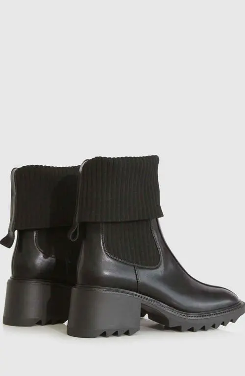 BELLE & BLOOM Knit Chelsea Boots