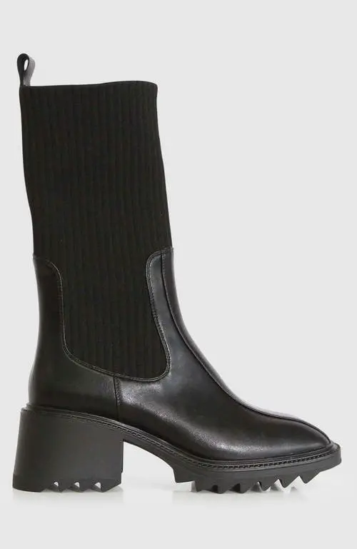 BELLE & BLOOM Knit Chelsea Boots