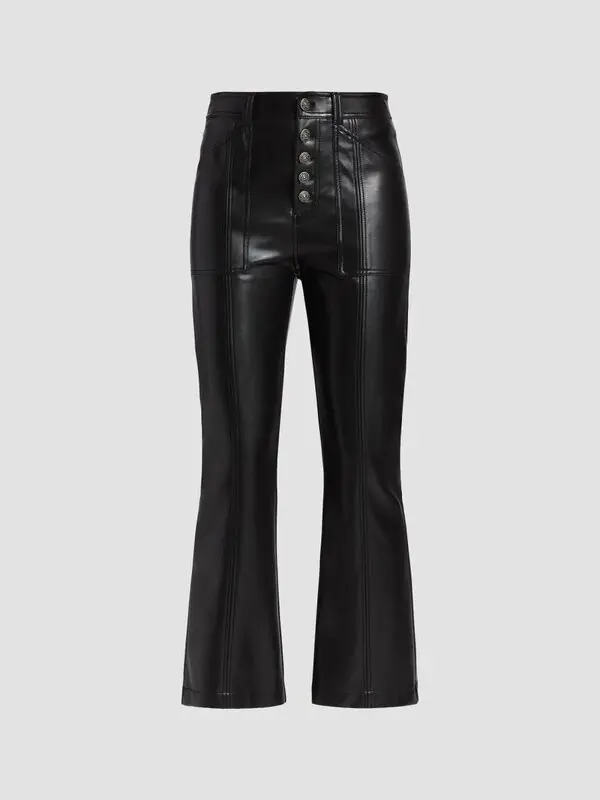 Cinq À Sept Wallace Faux Leather Pants - Black