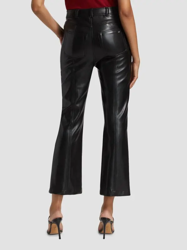 Cinq À Sept Wallace Faux Leather Pants - Black