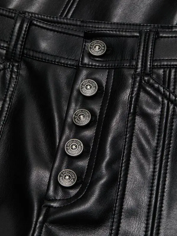 Cinq À Sept Wallace Faux Leather Pants - Black