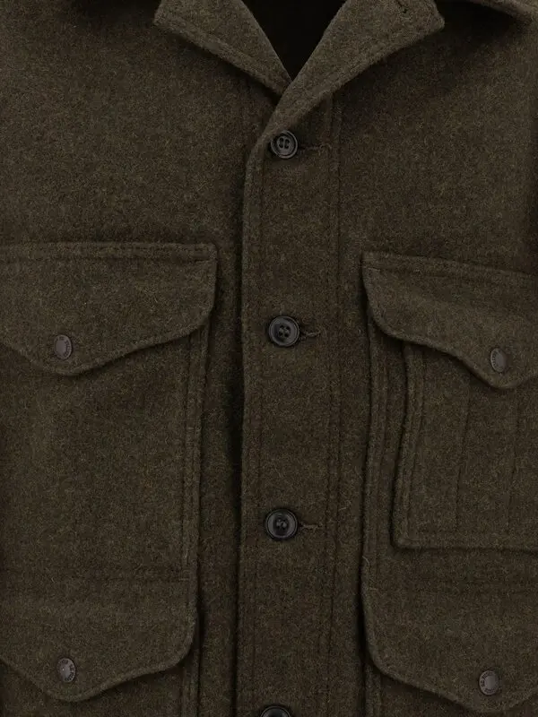 Filson Mackinaw Wool Coat - Green