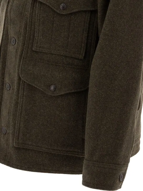 Filson Mackinaw Wool Coat - Green
