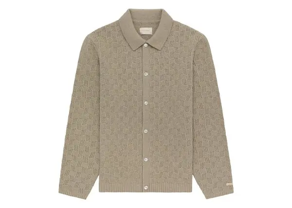 Aimé Leon Dore Jacquard Polo Shirt Cardigan