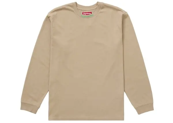 Supreme Embroidered Collar Long Sleeve Top