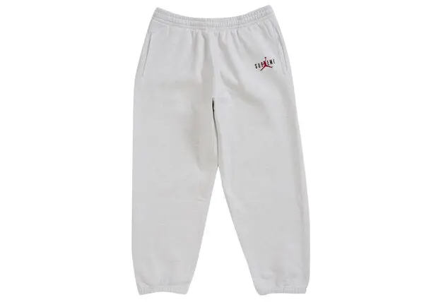 Supreme Jordan Sweatpant - Ash Grey
