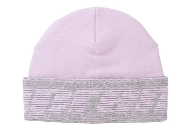 Supreme Reflective Jacquard Beanie - Light Pink