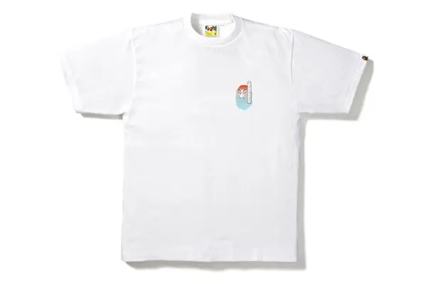 A BATHING APE Kabuki College Tee Shirt - White