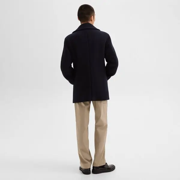 Theory Peacoat In Recycled Wool