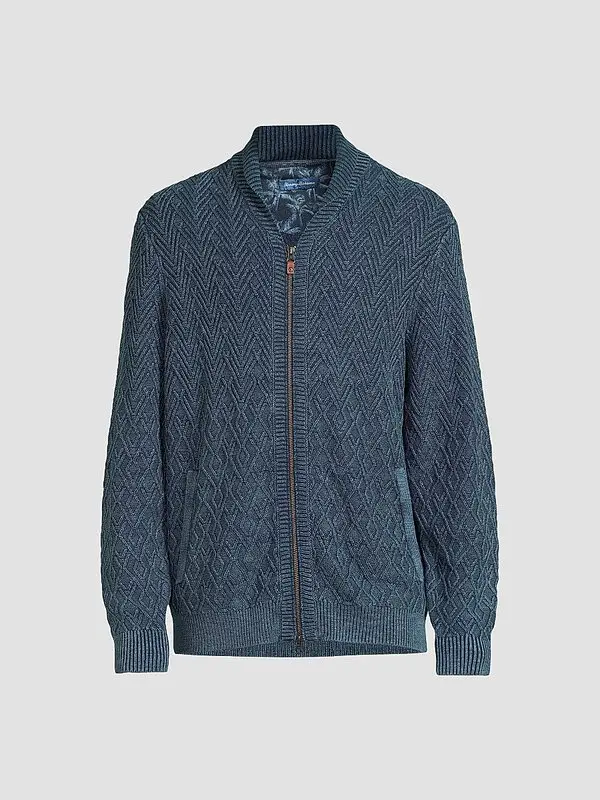 Tommy Bahama Sunbreak Full-zip Shawl Cardigan