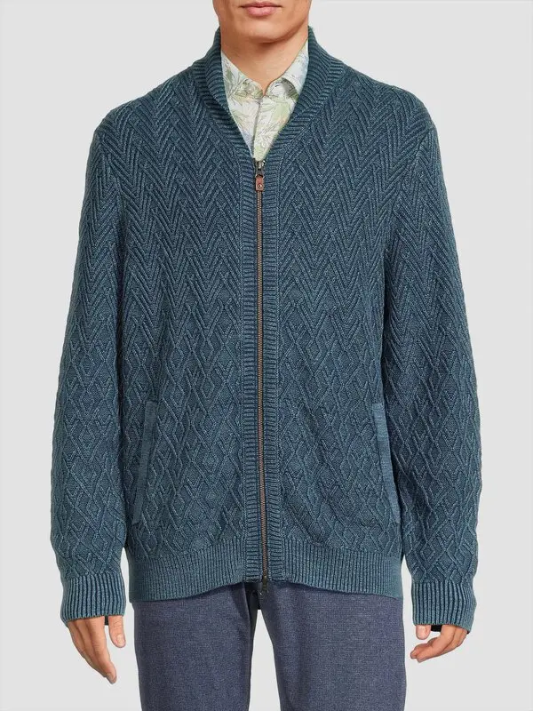 Tommy Bahama Sunbreak Full-zip Shawl Cardigan