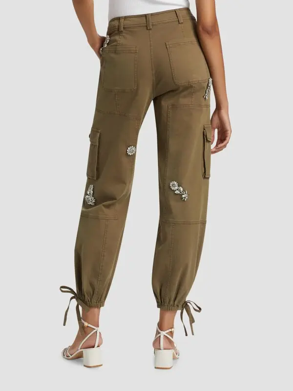Cinq À Sept Zola Embellished Jogger Pants