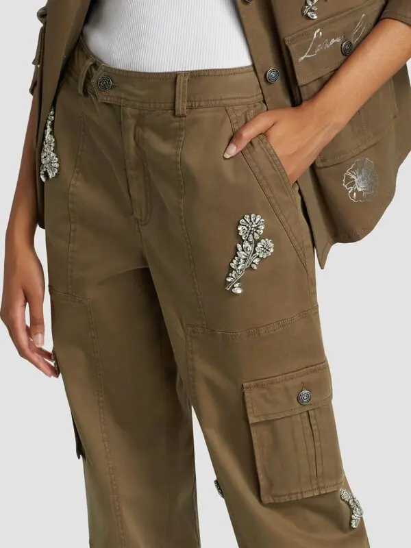 Cinq À Sept Zola Embellished Jogger Pants