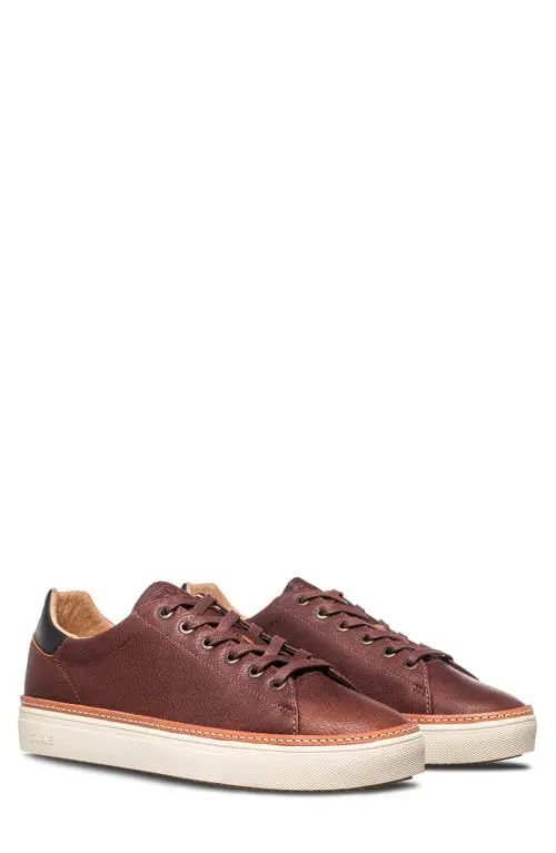 Clae Bradley Leather Welt Sneakers - Cocoa Leather