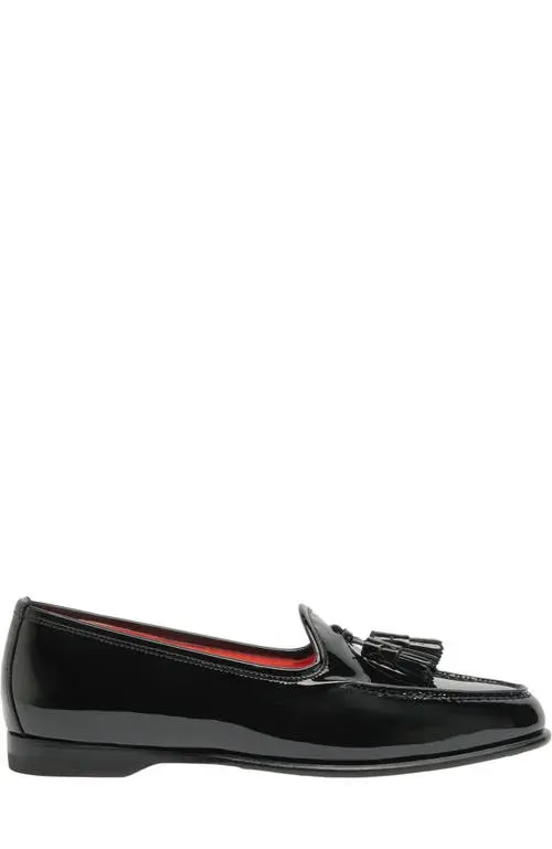 Santoni Andrea Tassel Loafer - Black