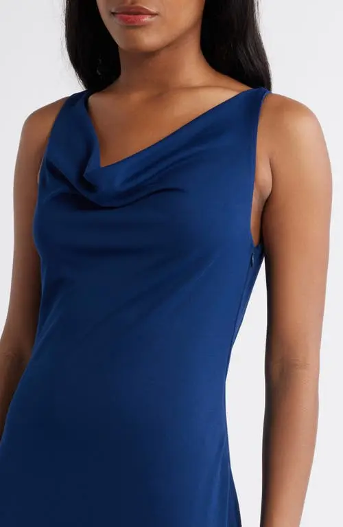 WAYF The Tamara Cowl Neck Gown