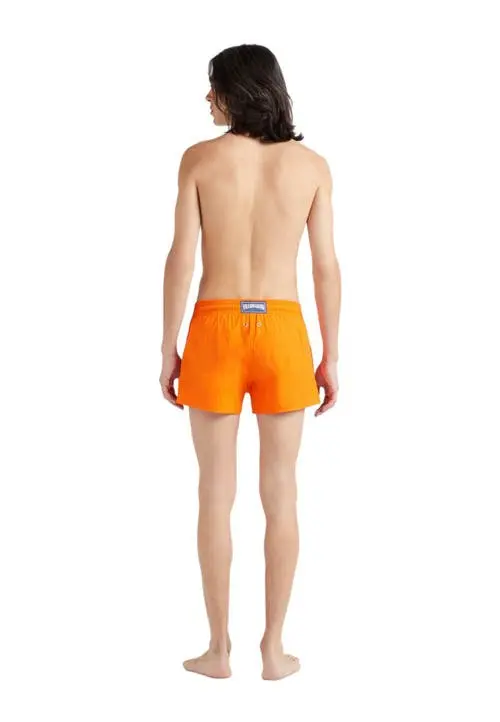 Vilebrequin Jacquard Turtle Stretch Swim Shorts - Abricot