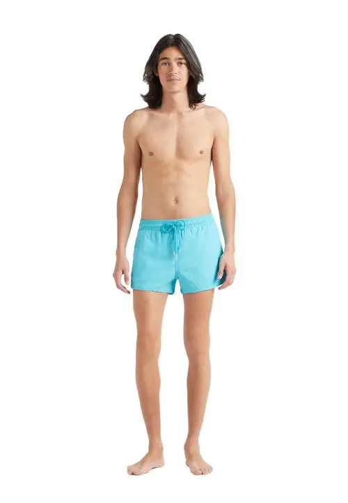 Vilebrequin Jacquard Turtle Stretch Swim Shorts - Bora Bora