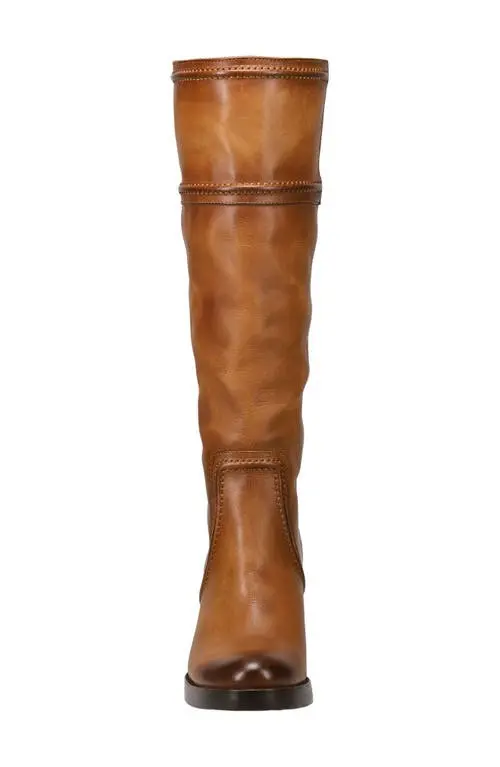 Frye Jean Knee High Boots - Caramel Brown