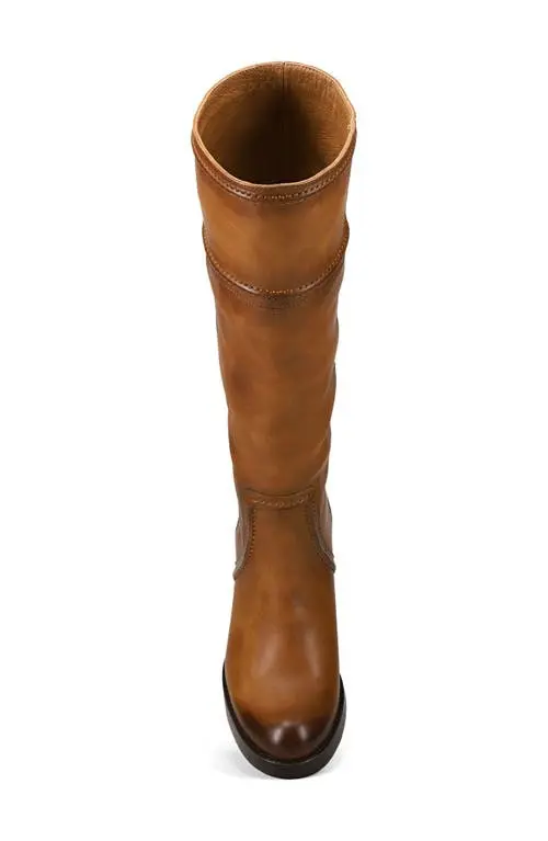 Frye Jean Knee High Boots - Caramel Brown