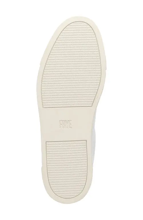 THE FRYE COMPANY Ivy Low-top Metallic Leather Sneakers