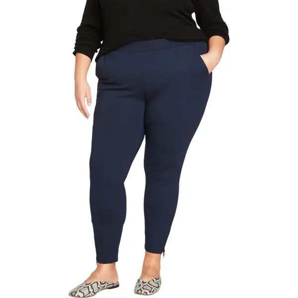 Universal Standard Moro Pull-on Pants - Navy Blue