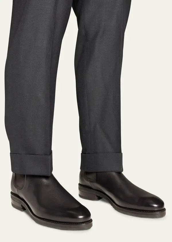 Allen Edmonds Memphis Leather Chelsea Boots