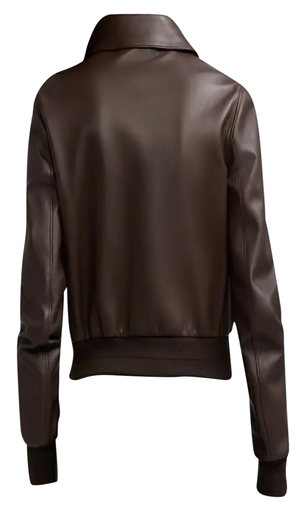 Ralph Lauren Sullivan Leather Bomber Jacket